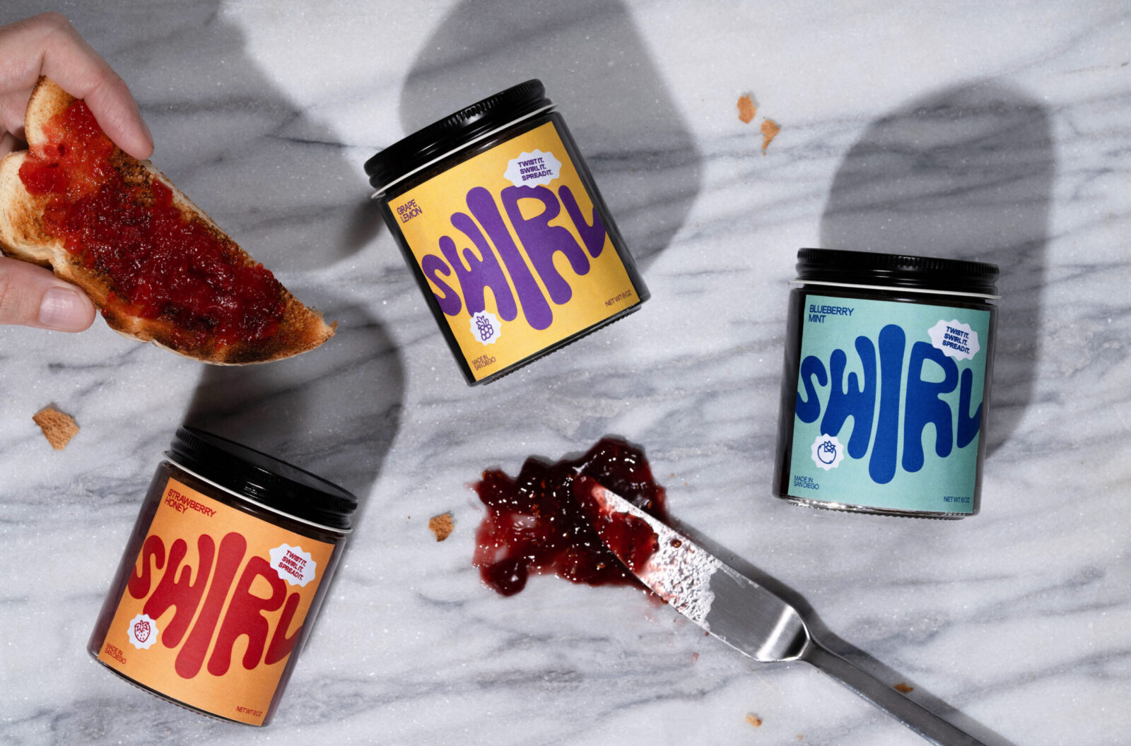 Student Alexa Rendon Creates Swirl to Reimagine Jam Through Color ...