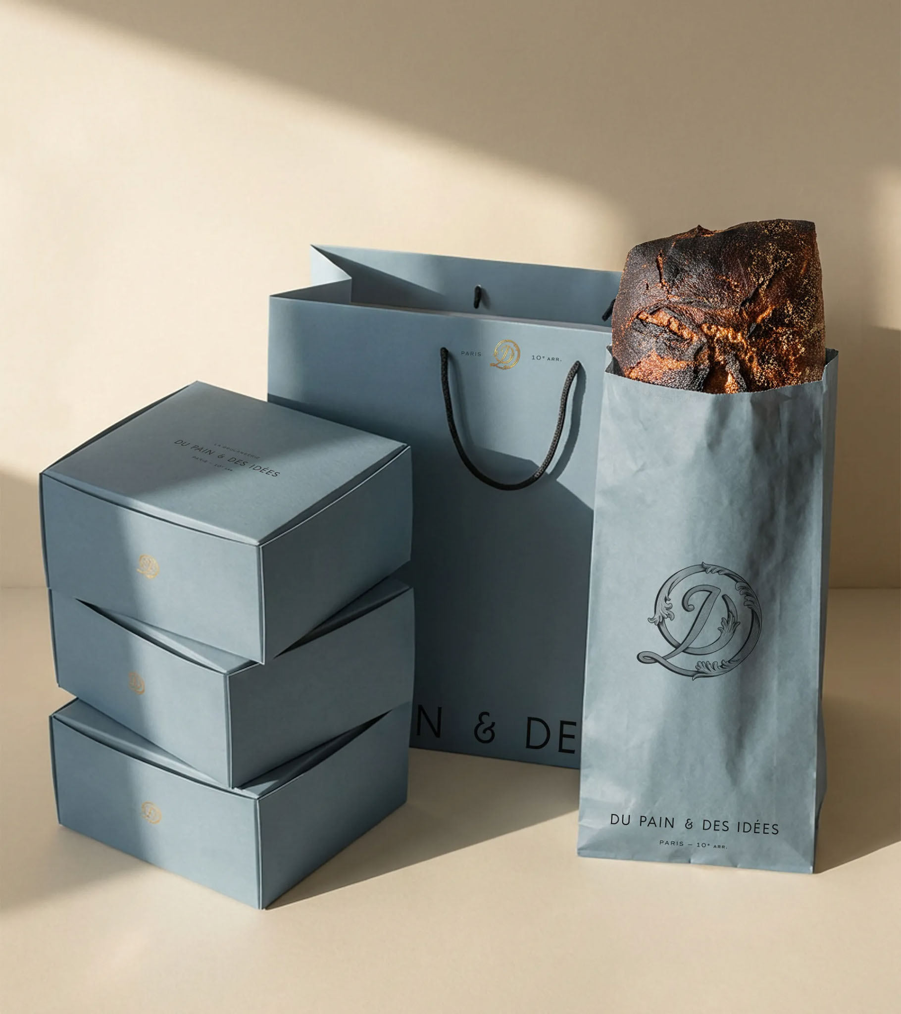 Du Pain et des Idées Brand Identity by Atelier César Bridges Parisian ...