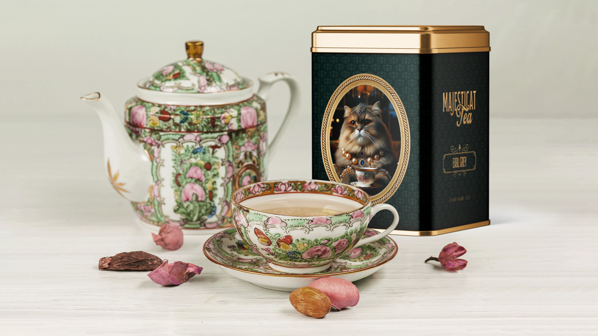 Nada Elevates Conceptual Tea Brand With Character-Driven Packaging for ...