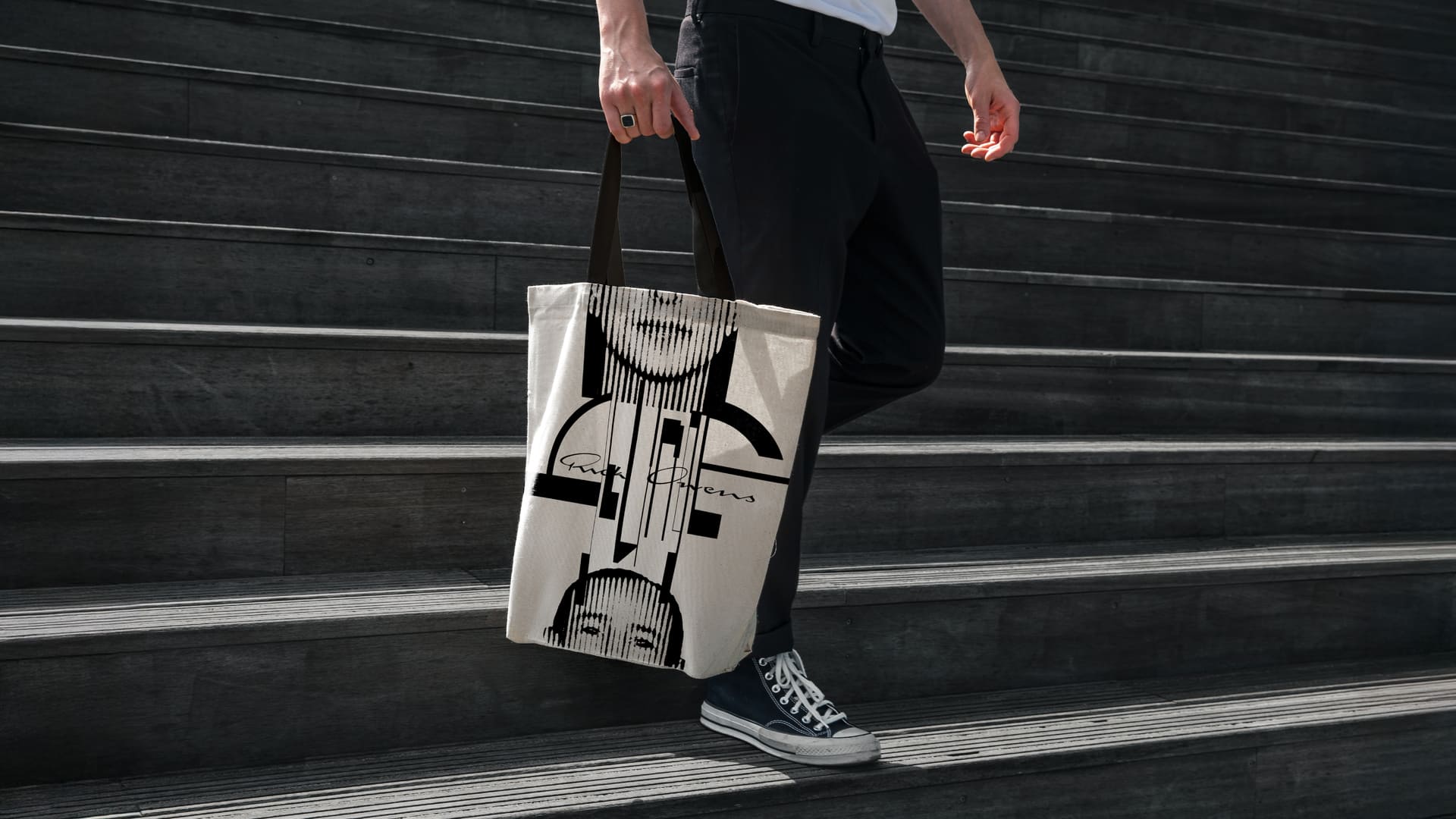 Eva Chistyakova Interprets Rick Owens Through a Radical Typography ...