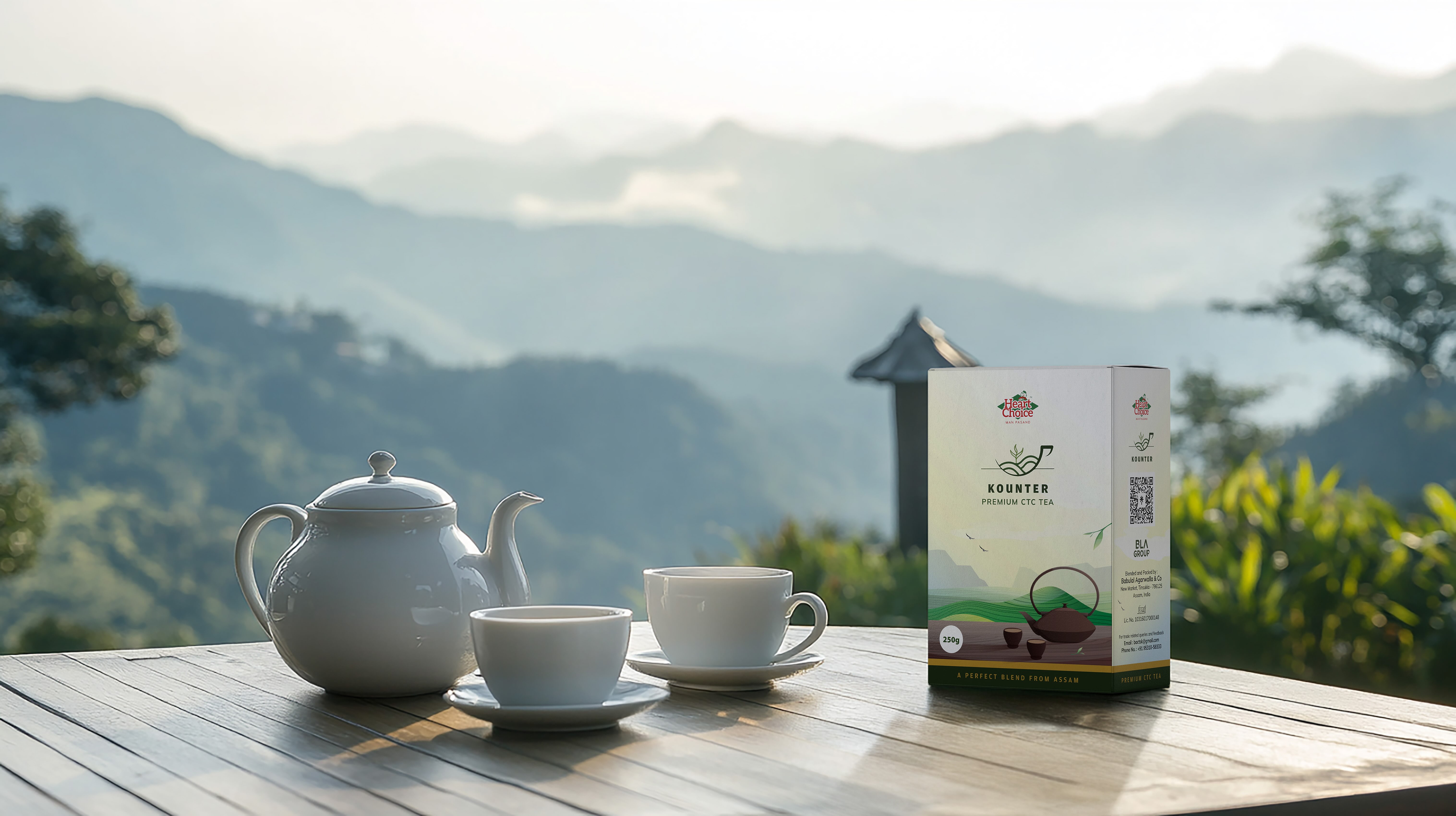 Mirakod Studio Designs a Quietly Premium Identity for Kounter Tea ...