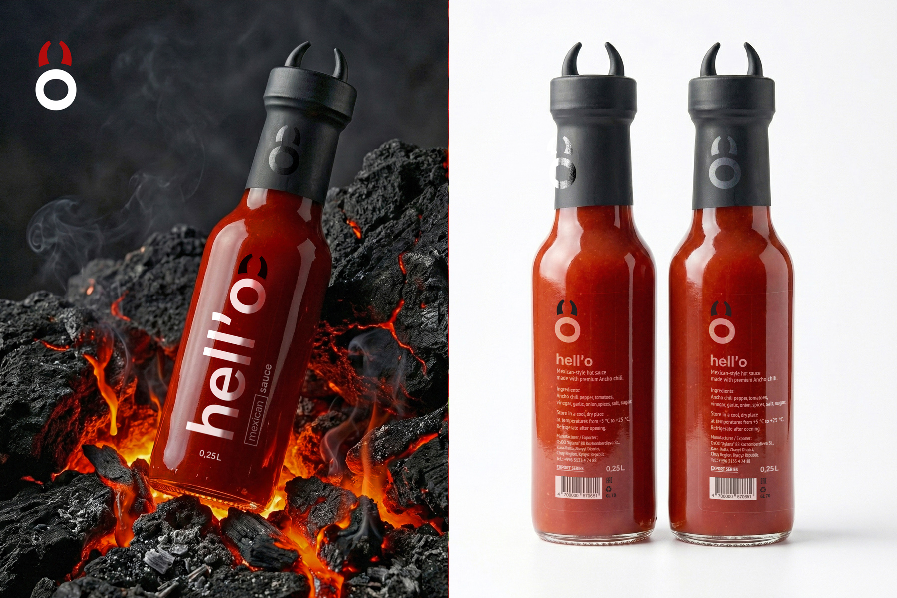 Hell’o Hot Sauce Showcases Alexey Lysogorov’s Minimalist Export-Ready ...