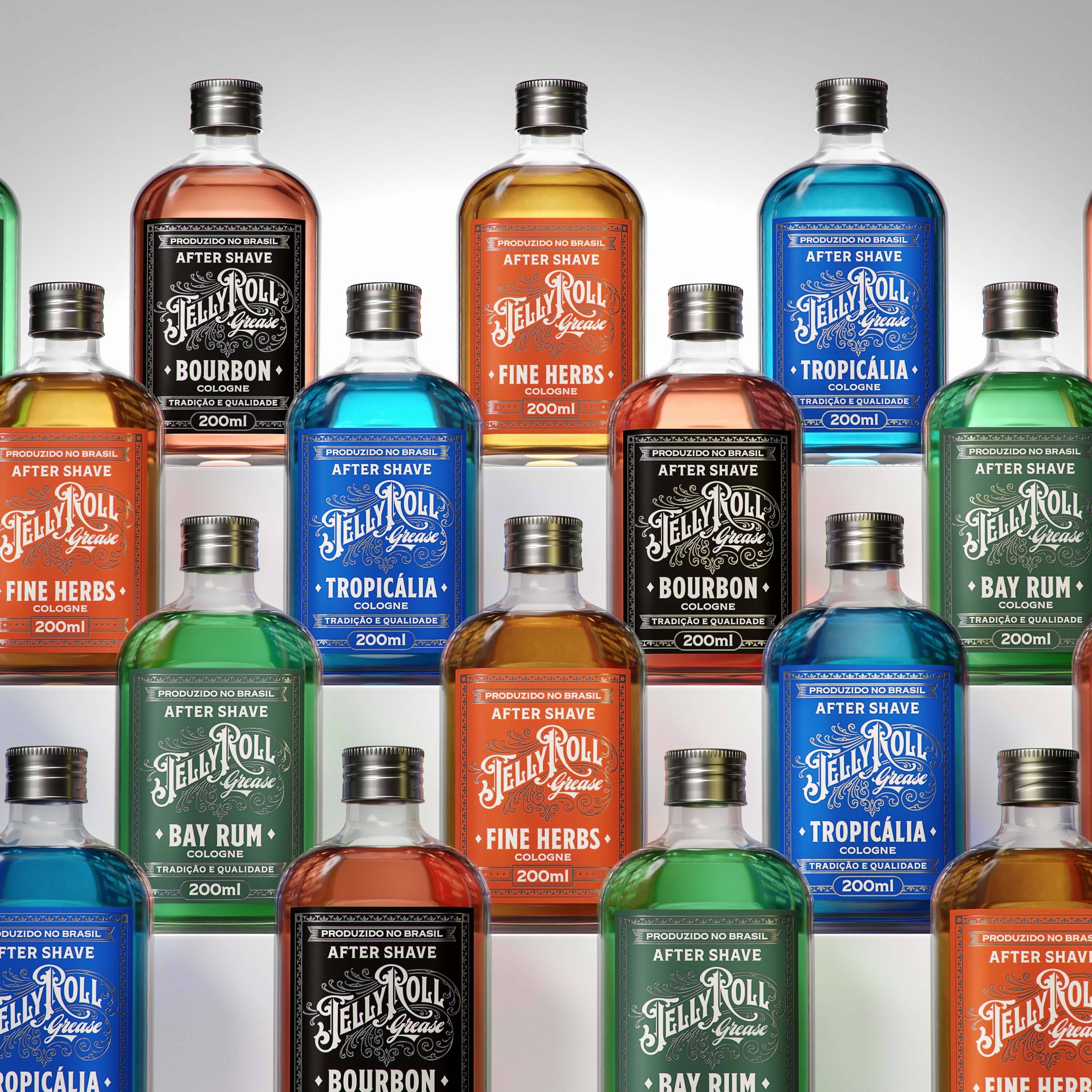 Diego Carneiro Designs a Cohesive Packaging System for Jelly Roll ...