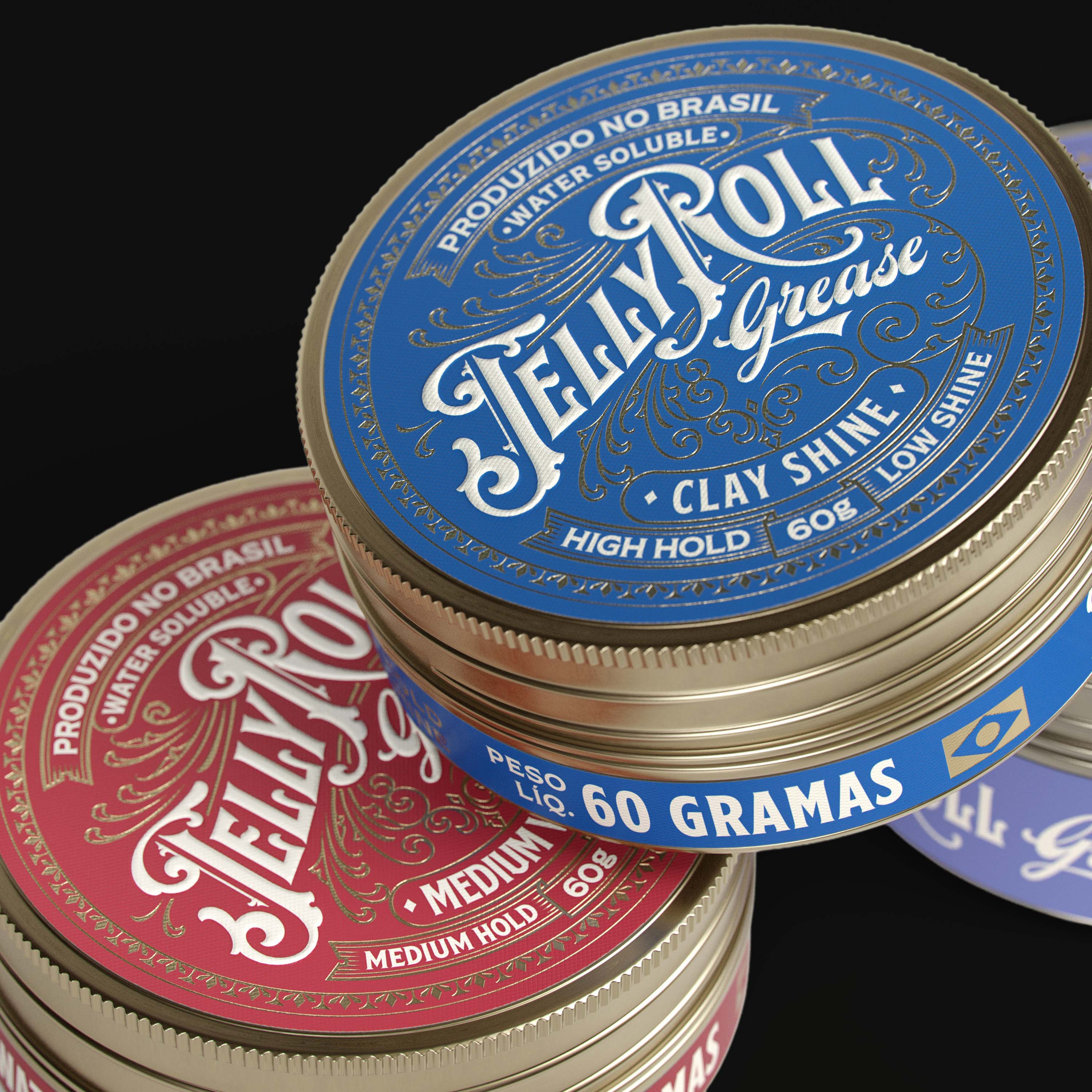 Diego Carneiro Designs a Cohesive Packaging System for Jelly Roll ...