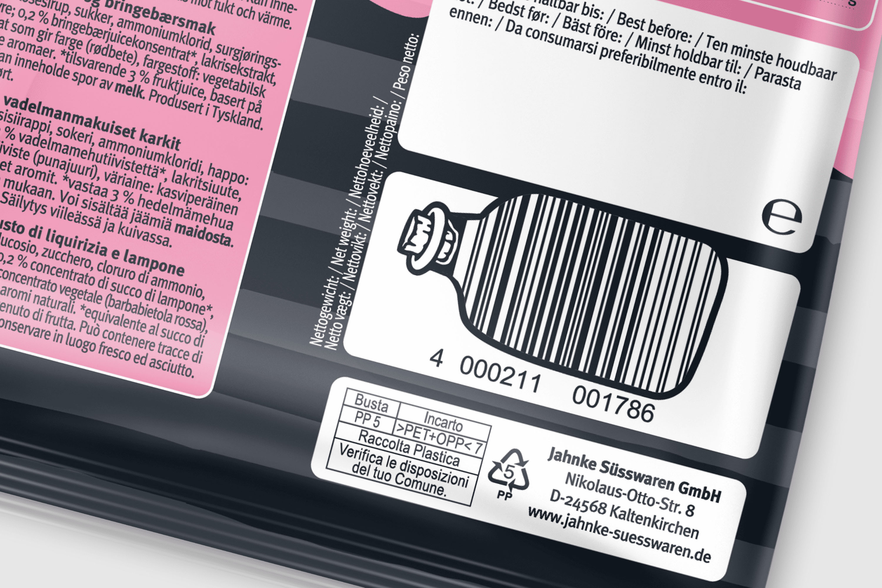 Illustrative Premium Packaging for Innovative Liquorice & Fruit Duo ...